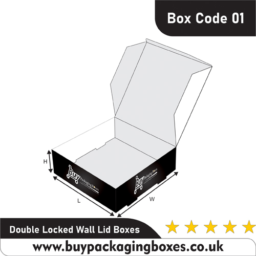 Double Locked Wall Lid Boxes