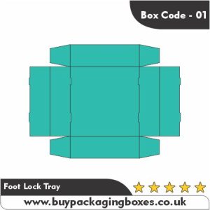 Custom Foot Lock Tray Boxes - Secure & Stylish Packaging