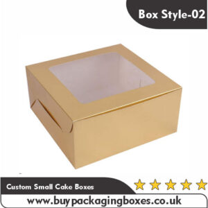Custom Small Cake Boxes - Stylish & Eco-Friendly Packaging