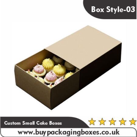 Custom Small Cake Boxes - Stylish & Eco-Friendly Packaging