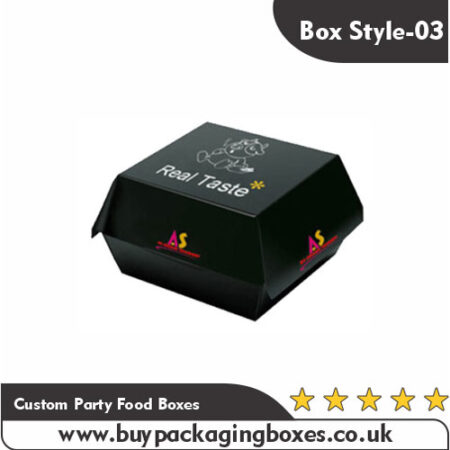 Custom Party Food Boxes With Logo