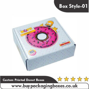 Custom Printed Donut Boxes | Buy Packaging Boxes Wholesale