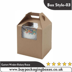 Custom Window Bakery Boxes | 100% Quality Packaging Boxes