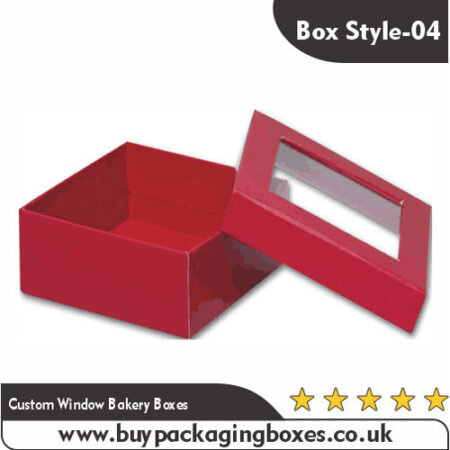 Custom Window Bakery Boxes | 100% Quality Packaging Boxes