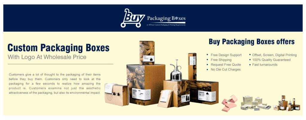 What Are Custom Packaging Boxes With Logo
