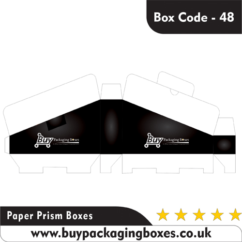 Exquisite Custom Paper Prism Boxes | Buy Packaging Boxes