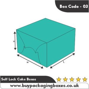 Unique Custom Self-Lock Cake Box Solutions - Shop Now!