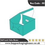 Unique Custom Self-Lock Cake Box Solutions - Shop Now!