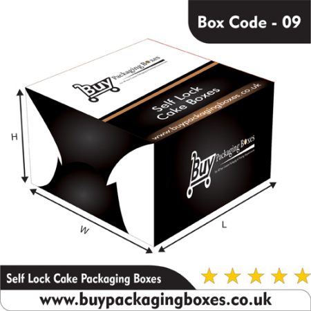 Unique Custom Self-Lock Cake Box Solutions - Shop Now!