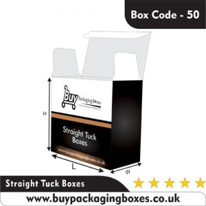 Customizable Straight Tuck Boxes | Buy Packaging Boxes