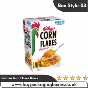 Print Custom Corn Flakes Boxes with Business Logo