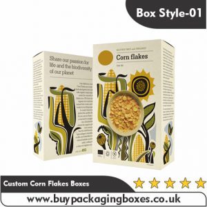 Print Custom Corn Flakes Boxes With Business Logo