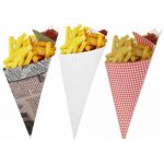 Custom Paper Chip Cones Sleeves | Personalised Packaging