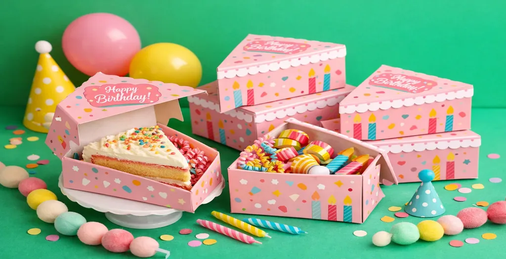 Order Custom Cake Slice Boxes | Materials, Sizes & Pricing