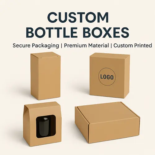 Custom Bottle Boxes | Gift Bottle Packaging