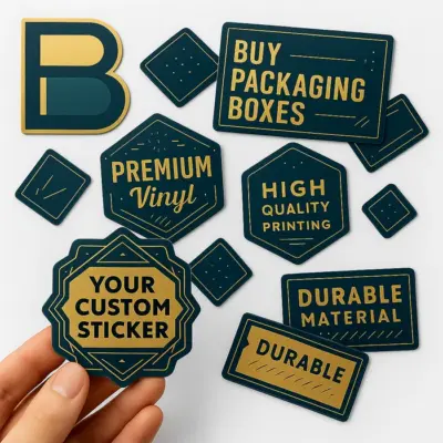 Custom Vinyl Stickers UK – Waterproof, Durable & Printed