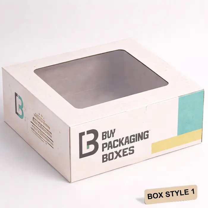 Custom Cardboard Cake Boxes UK
